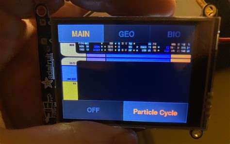 when i programmed and rotated the screen the buttons are now non
