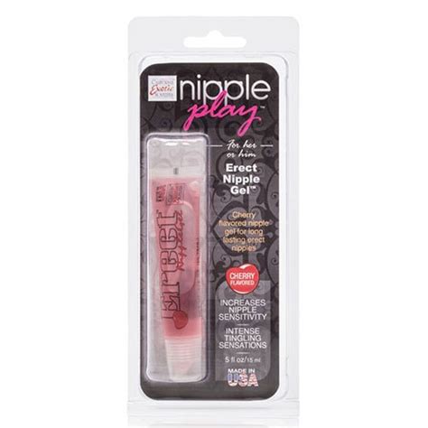 Nipple Play Erect Nipple Gel Cherry Sexual Enhancers