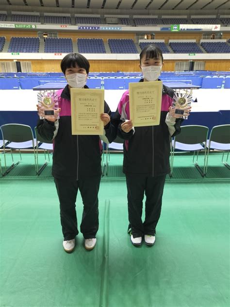 卓球部女子全国選抜進出 ・卓球部4年連続国公立大学合格 札幌龍谷学園高等学校