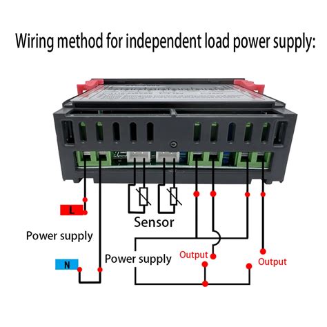 Generic Dual Digital Stc 3008 Temperature Controller Two Relay Output