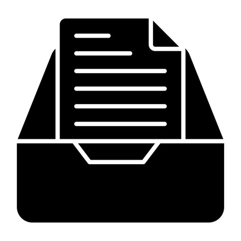 A Unique Design Icon Of Drawer File 14526990 Vector Art At Vecteezy