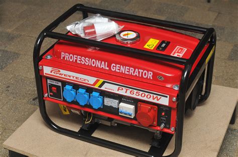 Генератор бензиновый 3 х фазный Германия Powertech Pt6500w 4 5 кв