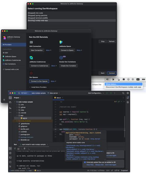 Intellij Idea As A Desktop Editor For Eclipse Che Cloud Development