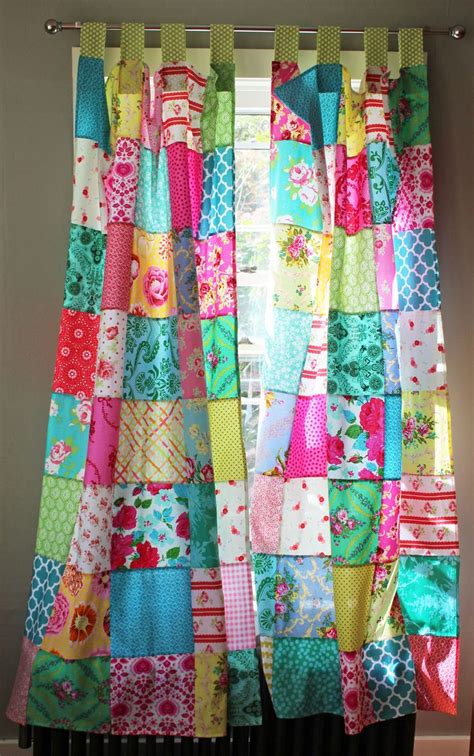 Patchwork Boho Curtains Set Of 2 Panels Unlined Kitchen Etsy Boho Curtains Patchwork Patchwork Boho Curtains Set Of 2 Panels Unlined Kitchen Etsy Boho Curtains Patchwork