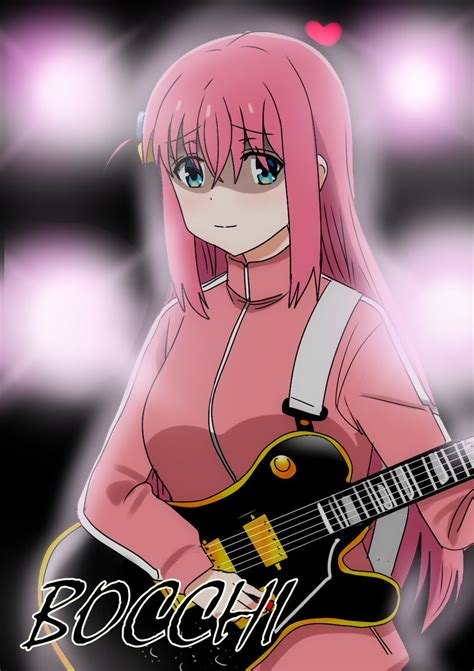 後藤ひとり「アニメ化記念ぼっち詰め ぼっち・ざ・ろっく 後藤ひとり ぼっち ねんどろ」 かるたのイラスト