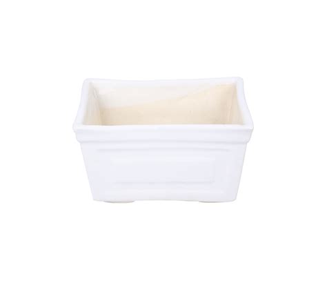 Buy Sets Of 3 Square Shaped Pots With White Print At 63 Off Online