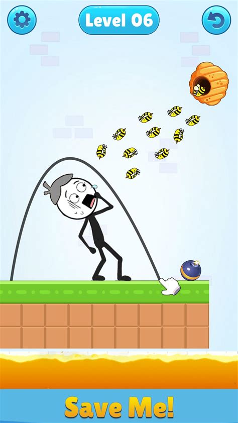 Descarga De Apk De Save Stickman Draw The Line Para Android