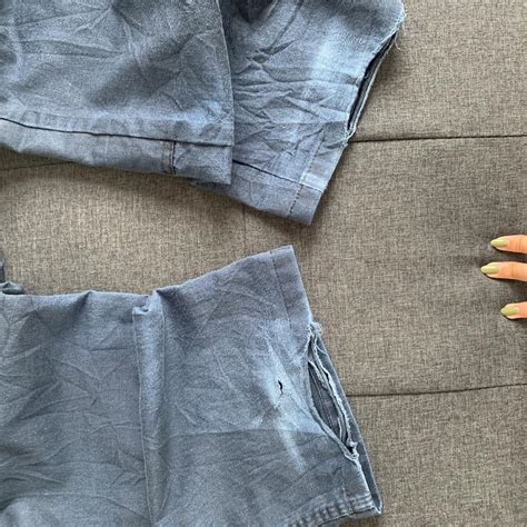 Vintage Navy Blue Dickies Work Cargos Carpenter Depop