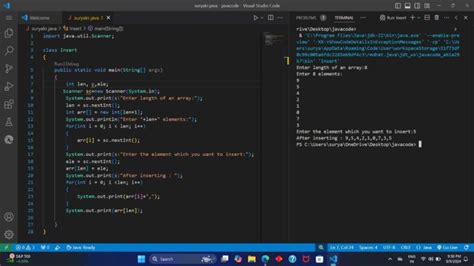 Solved Insert An Elements In Array Suryakant Kumar Posted On The