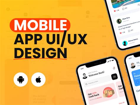 You Will Get Mobile App UI UX Design For Android Or Ios In Figma XD Upwork