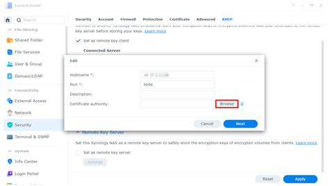 How Do I Set Up A Remote Key Server Synology Knowledge Center