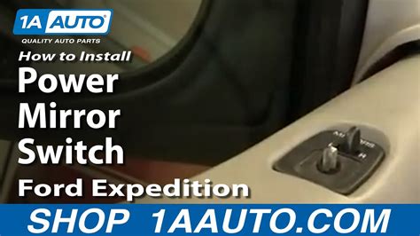 How To Install Replace Power Mirror Switch Ford F-150 Expedition 97-03 1AAuto.com - YouTube