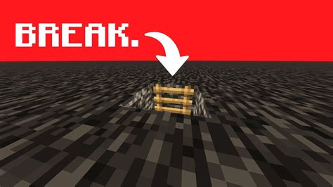 How To Break Bedrock In Minecraft Java Working 121 Youtube