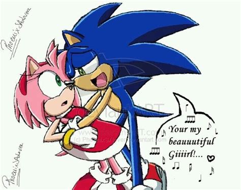Pin By Alex123 Peachamy On Couple Jeux Vidéos Sonic Sonic And Amy