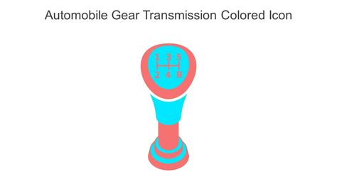 Automobile Gear Transmission Colored Icon In Powerpoint Pptx Png And Editable Eps Format Ppt