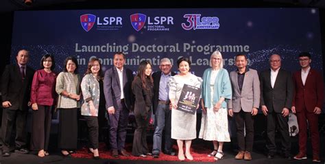 Headline Lspr Institute Mengesahkan Program Doktoral Kelas Dunia