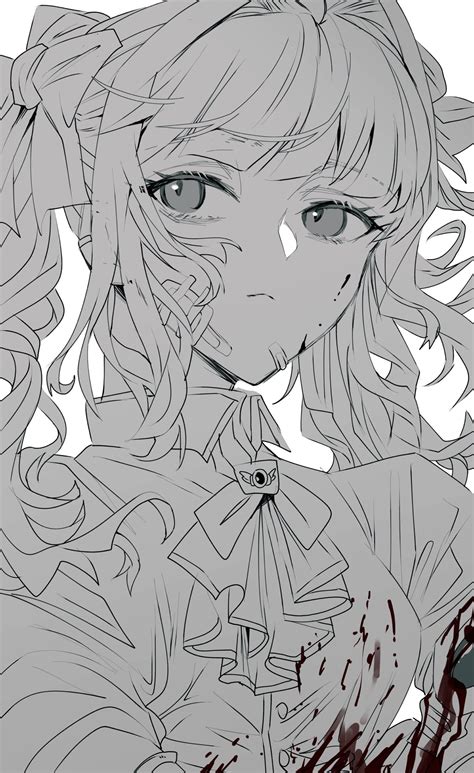 The Big Imageboard Tbib 1girl Bandaid Bandaid On Face Blood Blood