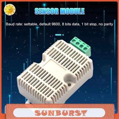 Xy Md02 เครื่องส่งสัญญาณอุณหภูมิและความชื้น Sht20 Dc5 30v โมดูลเซ็นเซอร์ Modbus Shopee Thailand