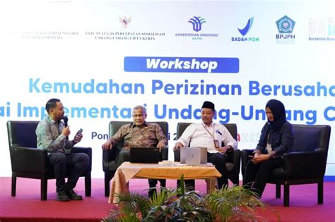 Satgas UU Cipta Kerja Dorong Kemudahan Mengenai Perizinan Usaha Untuk UMKM