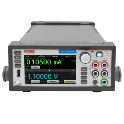 2460 Hi Current Digital Sourcemeter Smu 200 Mv 100 V 1 Ua 7 A 100 W Buy And Inquire