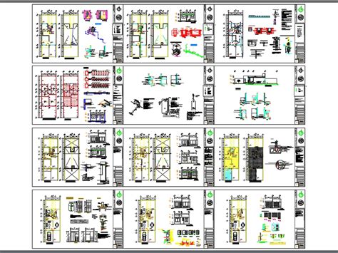 Casa Habitación En Autocad Descargar Cad Gratis 199 Mb Bibliocad