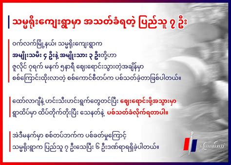 ၂၀၂၃ အတွင်း စစ်ကောင်စီတပ် ကျူးလွန်ခဲ့သည့် အစုလိုက် အပြုံလိုက် သတ်ဖြတ်မှုများ