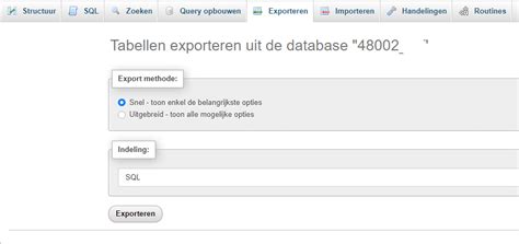Een Bestaande MySQL 5 Database Upgraden Naar MySQL 8 Of MariaDB