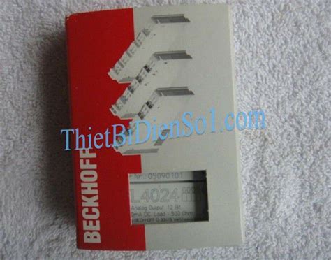 Module Beckhoff El4024 Công Ty Thiết Bị Điện Số 1