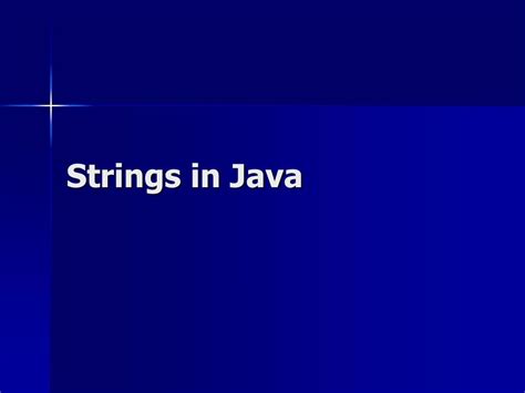 Ppt Learning Java Data Types And Strings Powerpoint Presentation