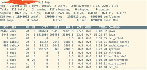 Linux Top命令详解top B N 1 Csdn博客