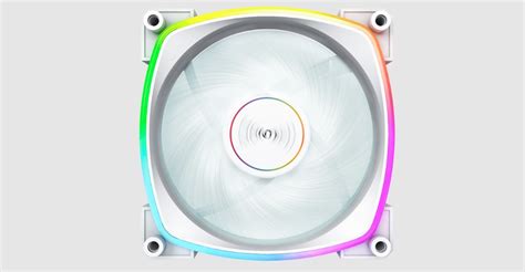 Buy Montech RX140 PWM ARGB 140mm Reverse Fan White RX140 PWM W PC Case Gear Australia