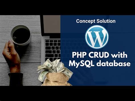 PHP CRUD Create Edit Update And Delete With MySQL Database