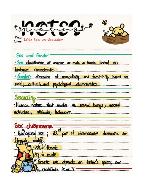 Chapter Sexuality And Gender T Ef IIjx In Nite HstETI Ty I II I I I I I I Ii Sex