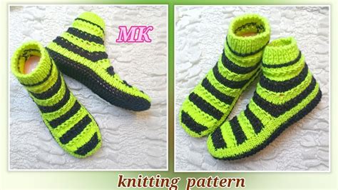 🔥Супер новинка МК ️ Носки на двух спицах и без шва на подошве 🤗 Youtube