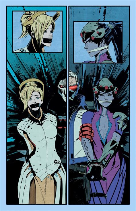 Mercy Widowmaker Overwatch Comics Widowmaker Роковая вдова