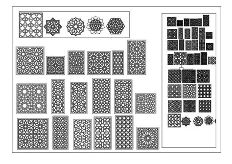 Islamic Pattern 2d Dwg Block For Autocad Designs Cad