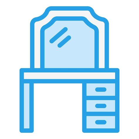 Premium Vector Dressing Table Vector Icon Design Illustration