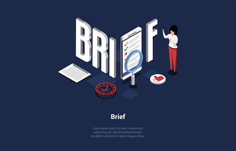 여성 캐릭터는 직원에게 클라이언트 개요를 제공합니다 클라이언트는 새로운 프로젝트 발표 미래를위한 아이디어와 기술을 공유하는