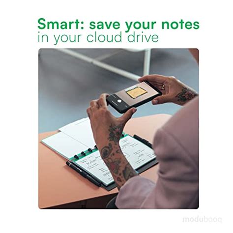 Modubooq Organizer Block Modular Reusable Smart Notebook A5 Notebook With Tabs Discbound