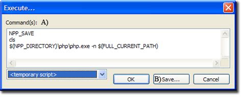PHP PORTABLE IDE NppExec Configuration The Uniform Server Wiki