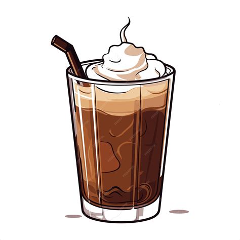 Premium Vector Cocktail Drink Glass Vector Illustration