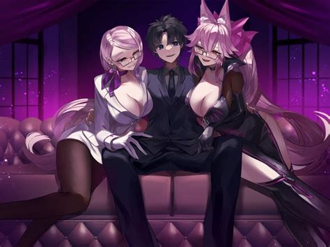 Tamamo Fujimaru Ritsuka Koyanskaya Koyanskaya And Koyanskaya Fate