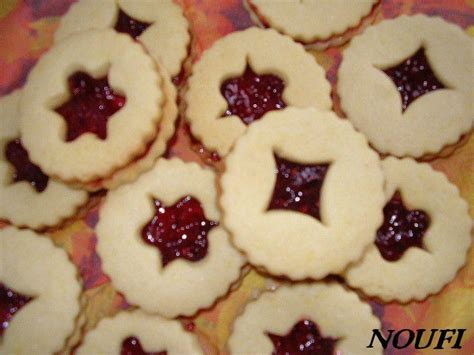 Sablés à la confiture de framboise La cuisine de Noufi