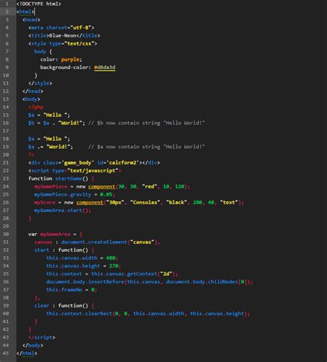 GitHub MaxShcherbakov Blue Neon Syntax