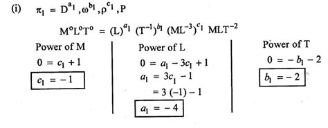Solved Examples Based On Dimensional Analysis Fluid Mechanics