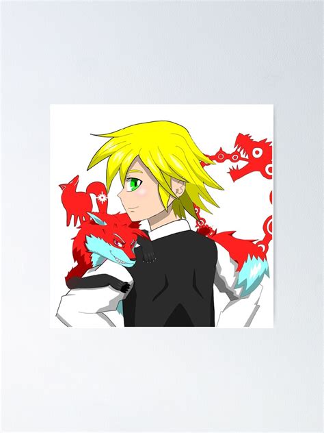 Meliodas And Ban Poster By Otaku25 Redbubble