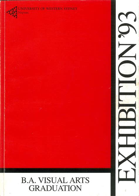 1993 Ba Visual Arts Graduation Exhibition Western Sydney University