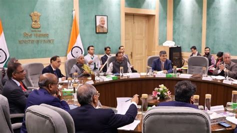 Fm Nirmala Sitharaman Holds Pre Budget Talks With Export Trade And