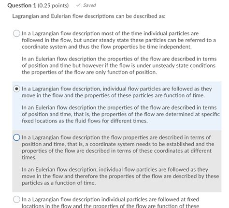 solved question 1 0 25 points saved lagrangian and