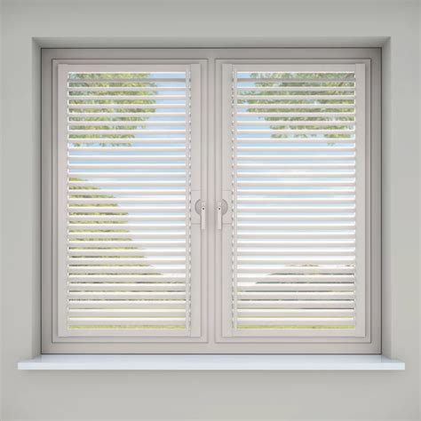 Cotton White Perfect Fit Shutters Uk